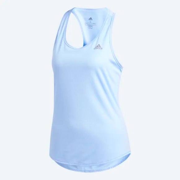 adidas | Tops | Adidas Running Tank Light Blue | Poshmark